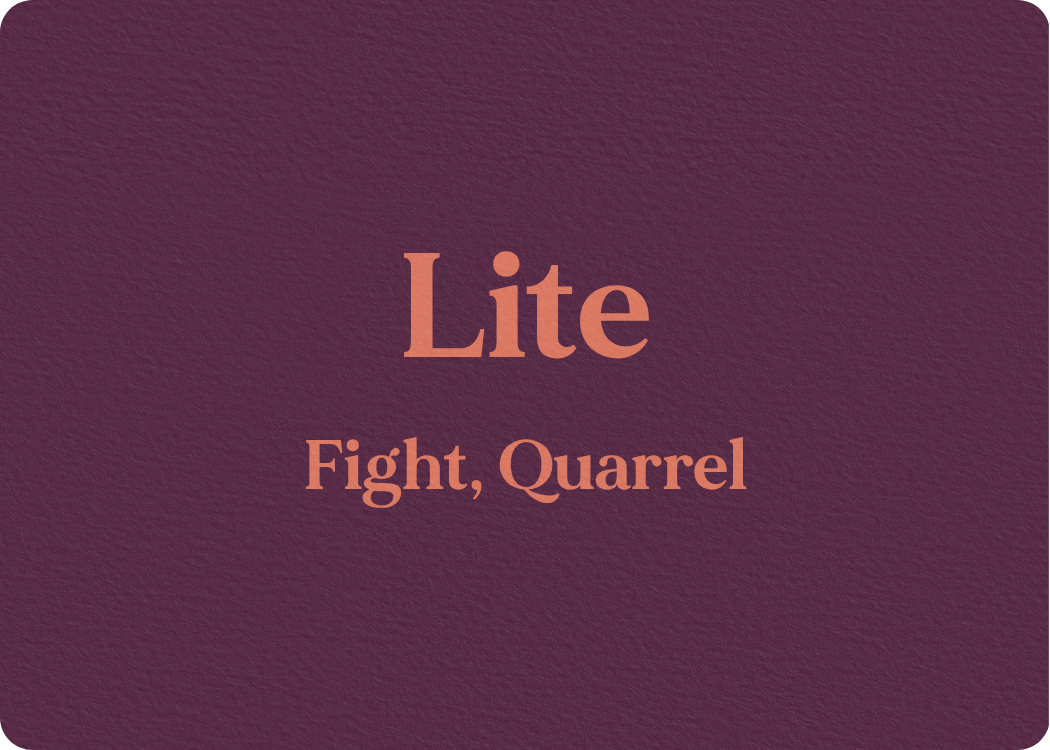 Meaning and definition of Lite