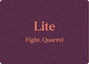 Meaning and definition of Lite
