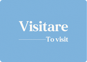 Conjugation of "Visitare" (to visit) in Italian